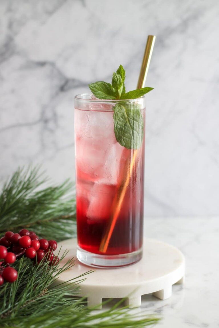 Cranberry Mocktail Recipe | Simple, Sparkling & Festive Ideas